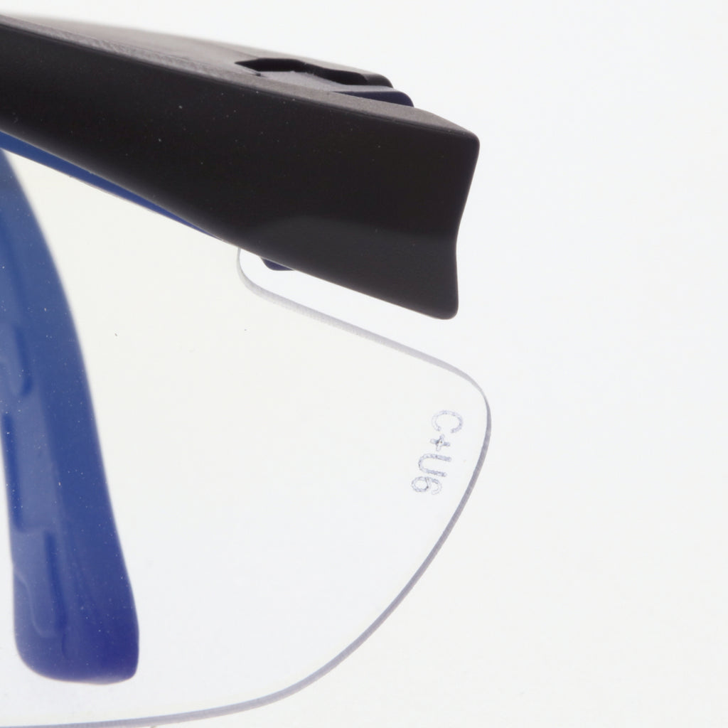 MCR Safety VL2 Safety Glasses Navy Blue Frame MaxBlue Lens