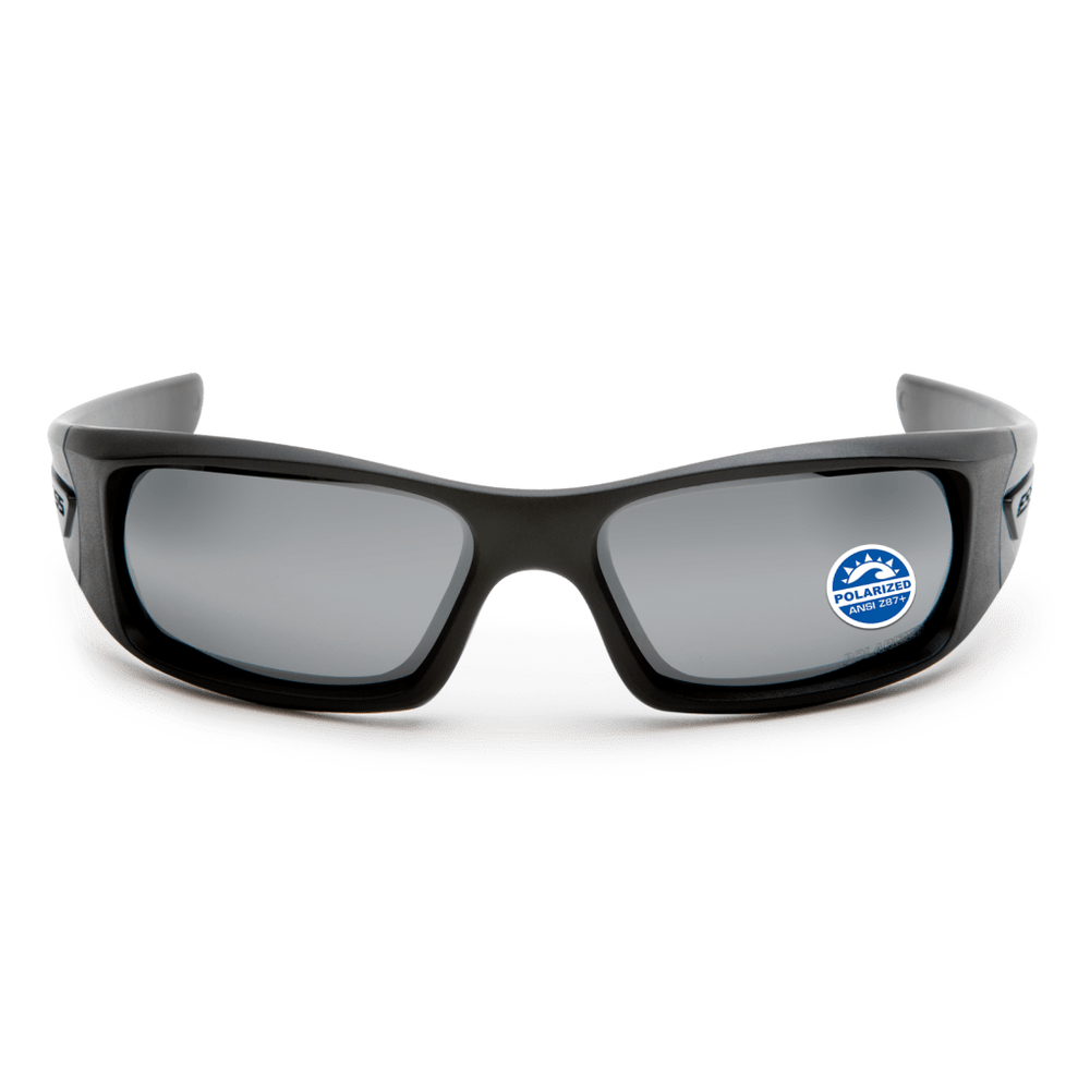 ESS 5B Sunglasses Black with Polarized Mirror Lenses