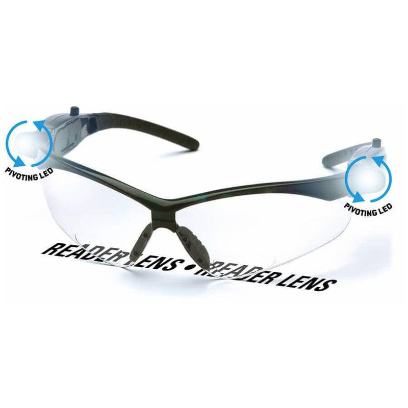 LED Safety Glasses - Hours of Bright Light