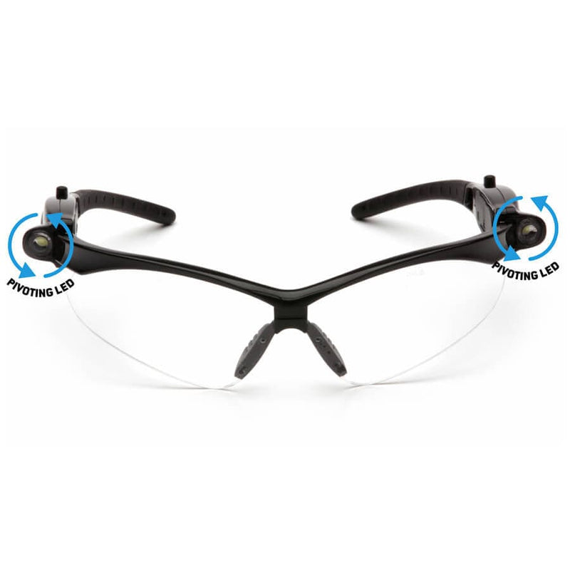 LED Safety Glasses - Hours of Bright Light