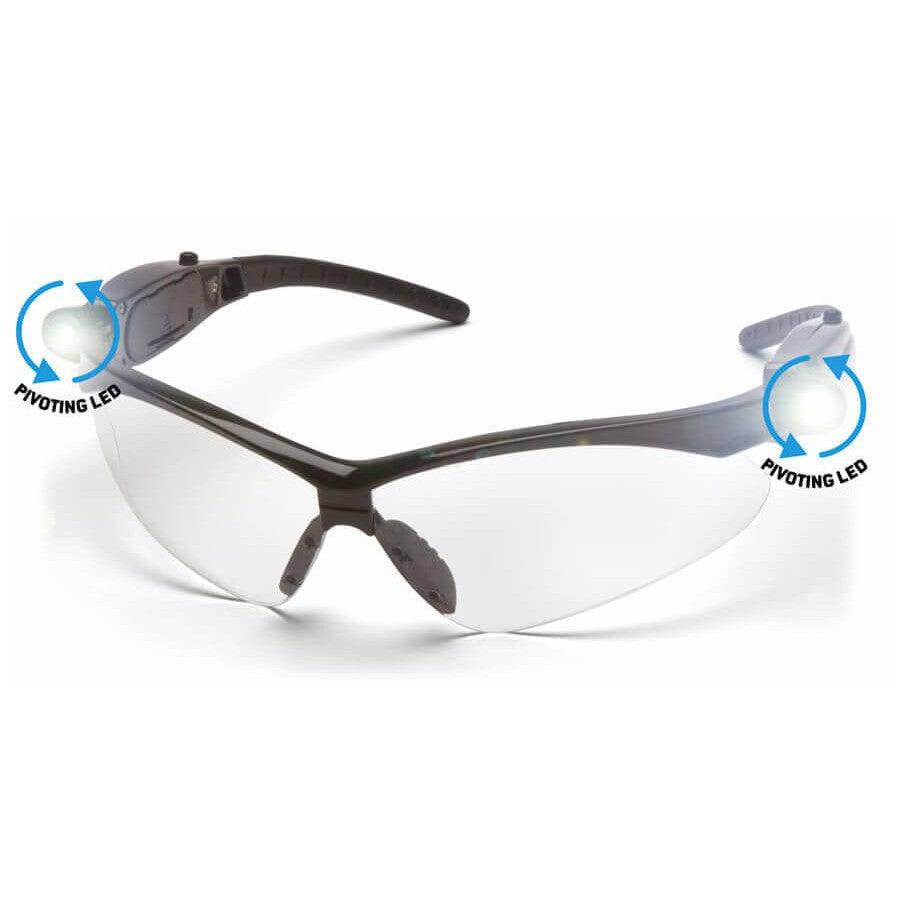LED Safety Glasses - Hours of Bright Light